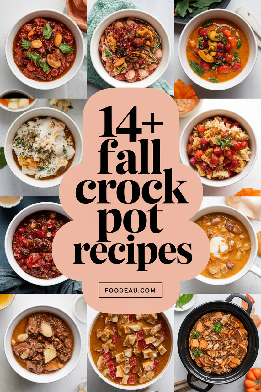 14+ Fall Crock Pot Recipes – foodeau.com