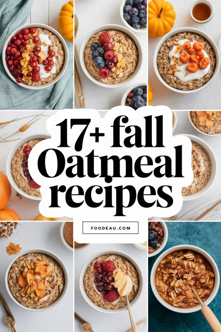 17+ Fall Oatmeal Recipes – foodeau.com