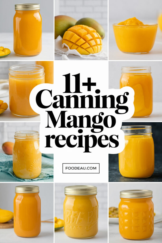 11+ Canning Mango Recipes – foodeau.com