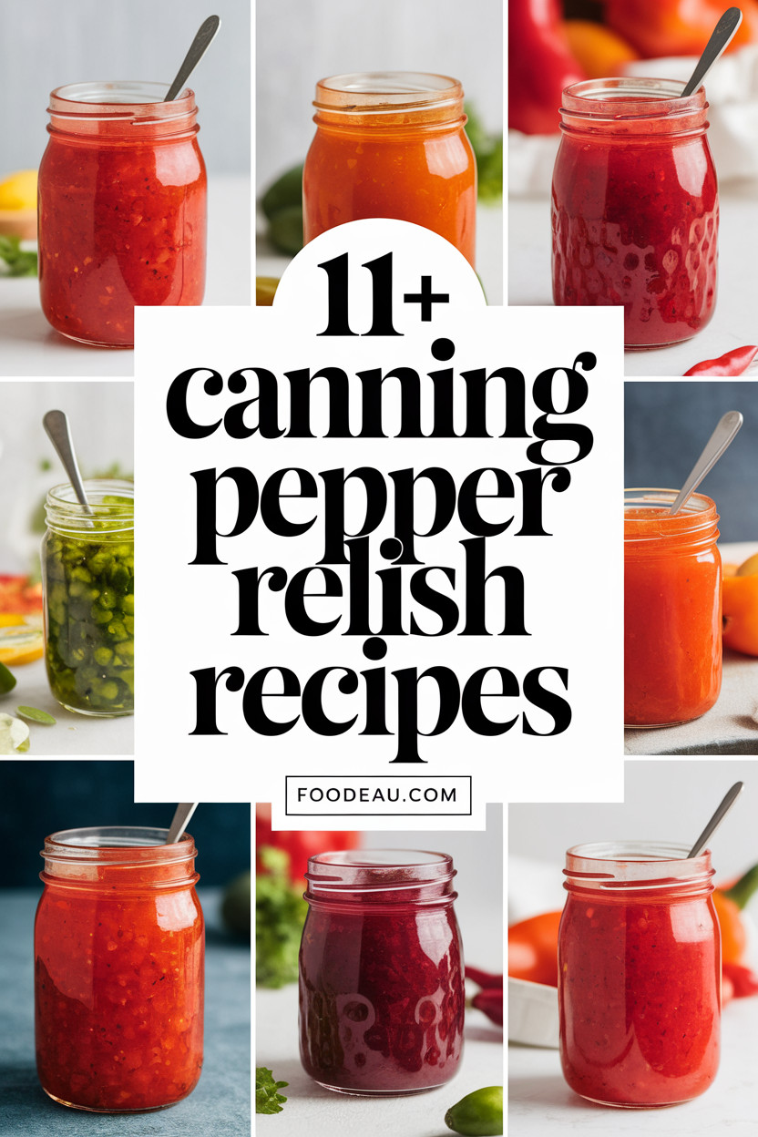11+ Canning Pepper Relish Recipes – foodeau.com