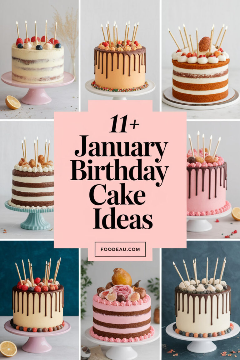 11+ January Birthday Cake Ideas Recipes – foodeau.com