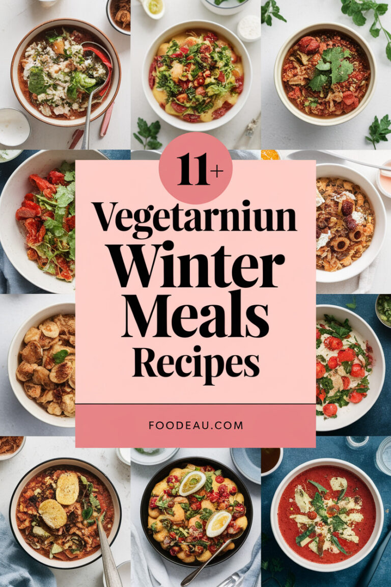 11+ Cozy Vegetarian Winter Meals Recipes – foodeau.com