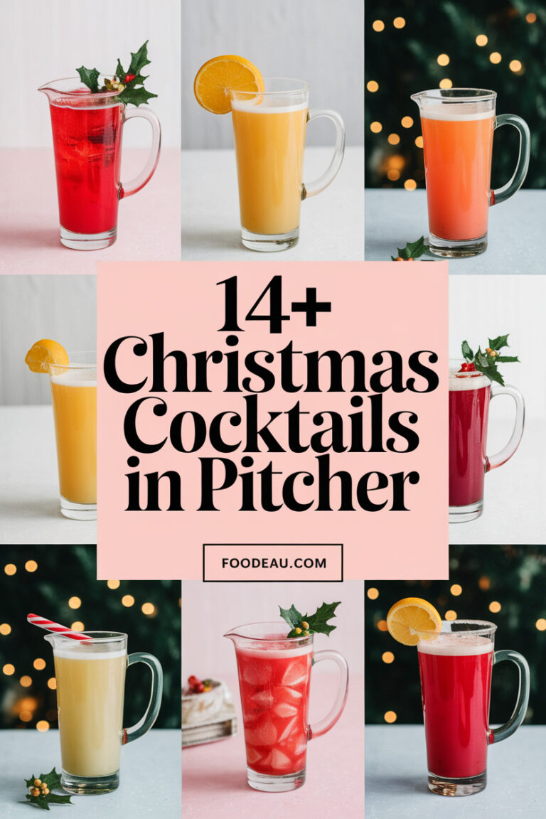 14+ Christmas Cocktails in a Pitcher Recipes – foodeau.com