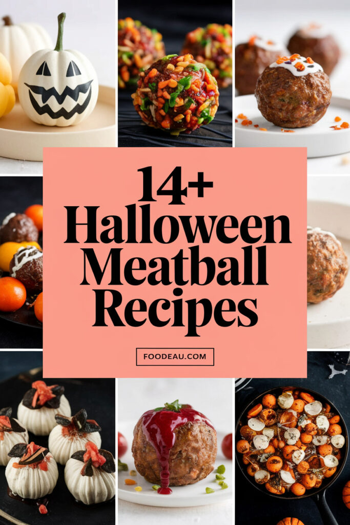 14+ Spooky Halloween Meatball Recipes – foodeau.com