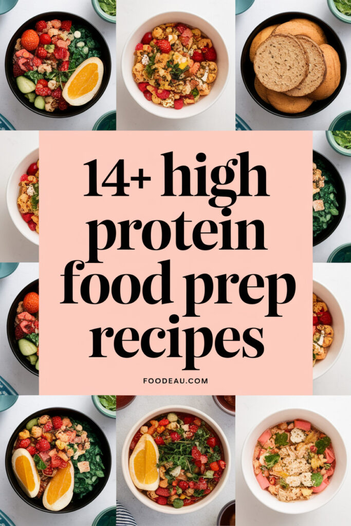 14+ High Protein Food Prep Recipes – foodeau.com