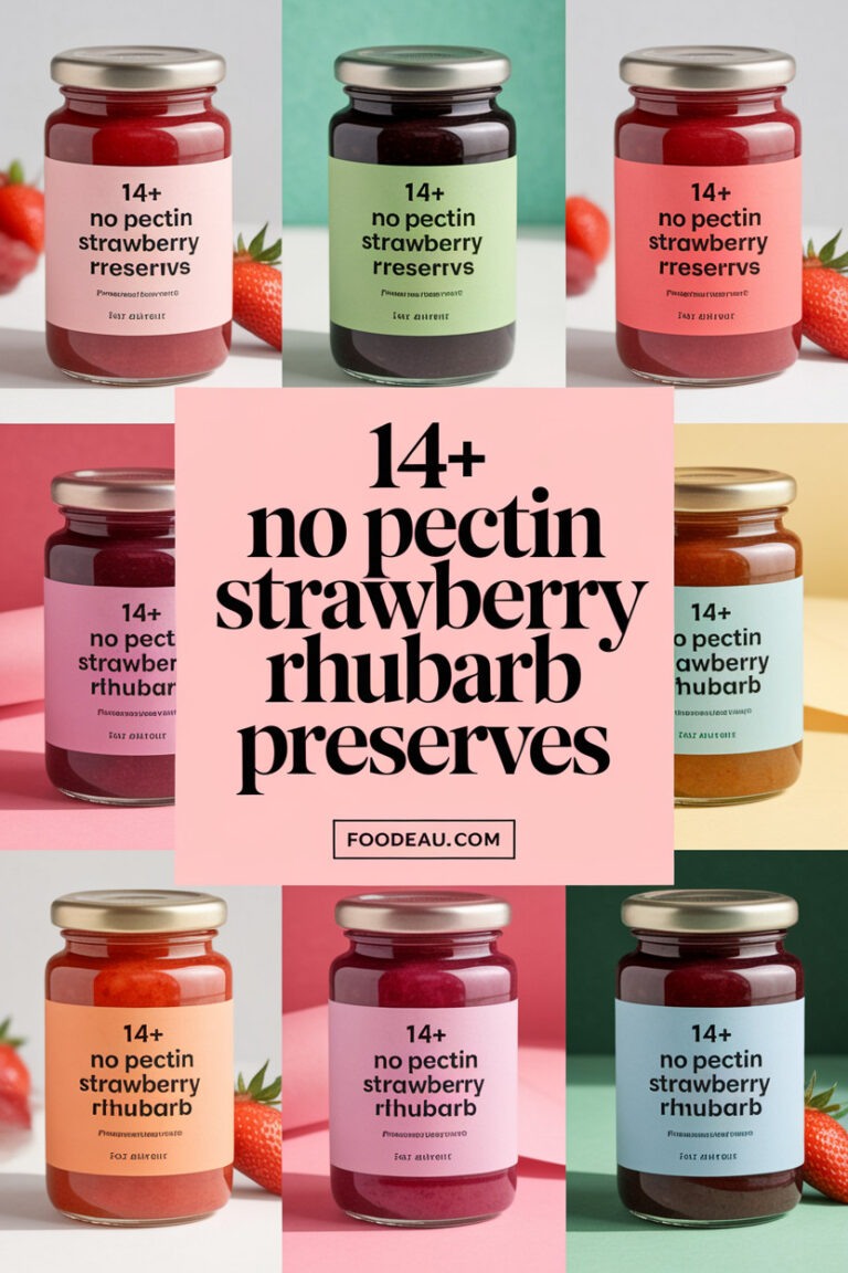 14+ No Pectin Strawberry Rhubarb Preserves Recipes – foodeau.com