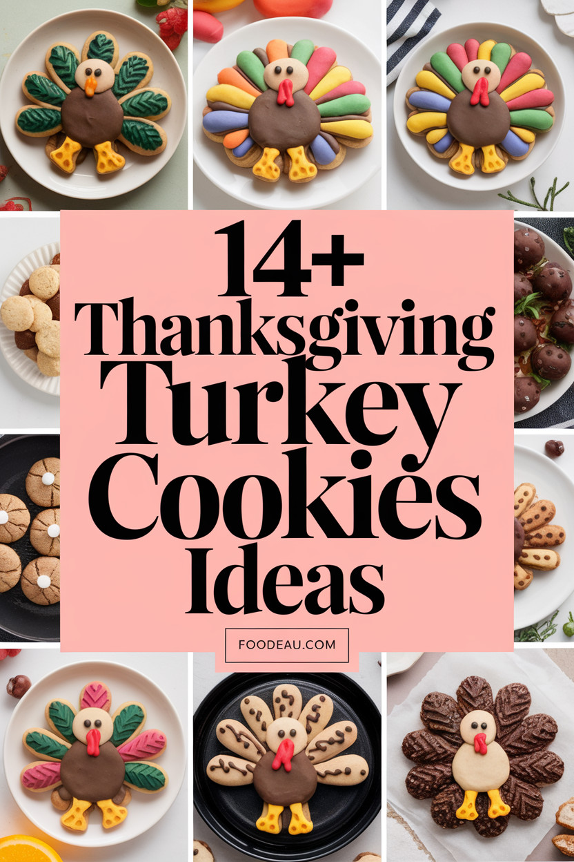 14+ Ideas for Thanksgiving Turkey Cookies – foodeau.com