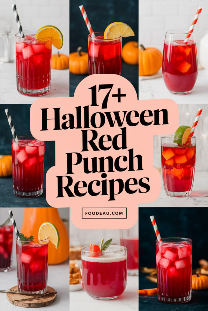 17+ Festive Halloween Red Punch Recipes – foodeau.com
