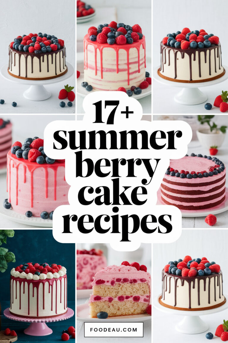 17+ Delicious Summer Berry Cake Recipes – foodeau.com