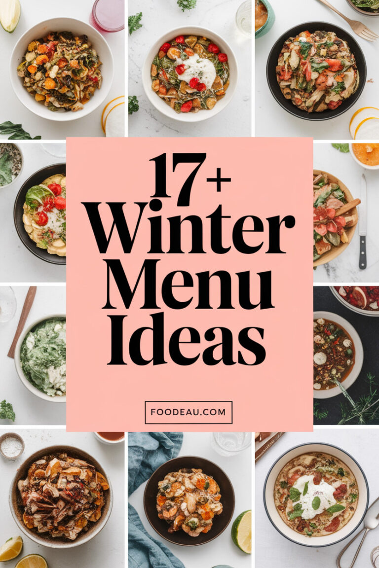 17+ Ideas for Winter Menu at Restaurants Recipes – foodeau.com