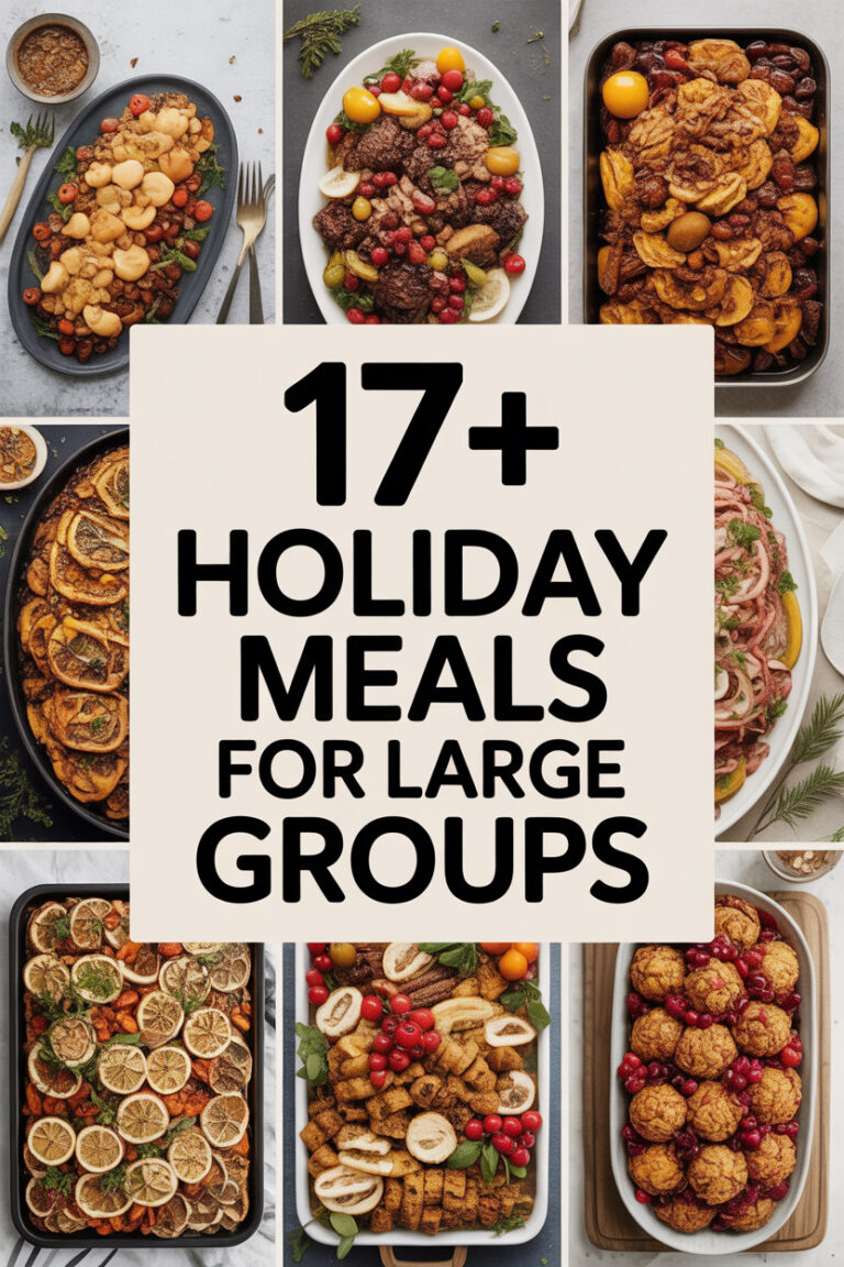 17+ Holiday Meals for Large Groups Recipes – foodeau.com