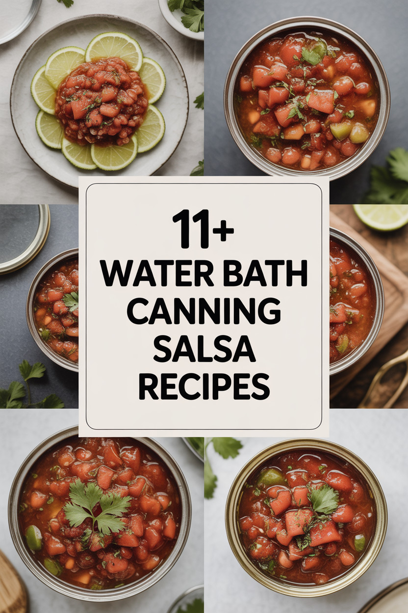 11+ Water Bath Canning Salsa Recipes – foodeau.com